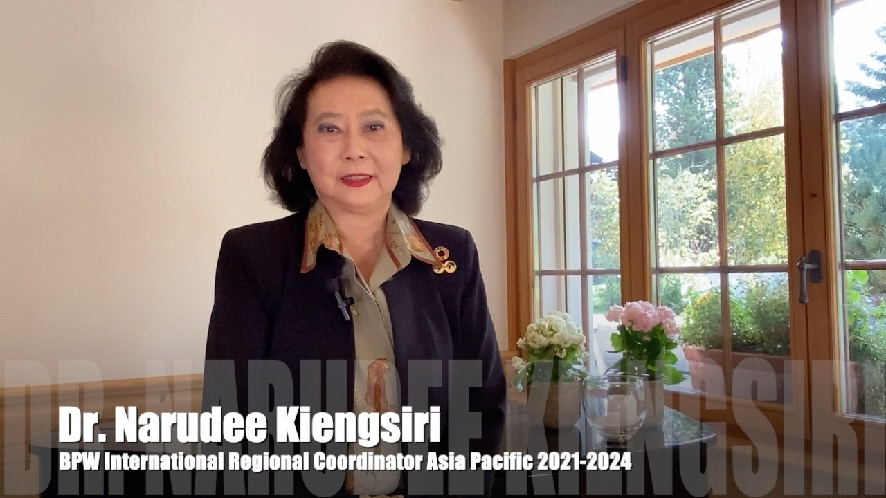 Welcome to BPW Asia Pacific Regional Conference in Bahrain - Dr. Narudee Kiengsiri - BPW ...