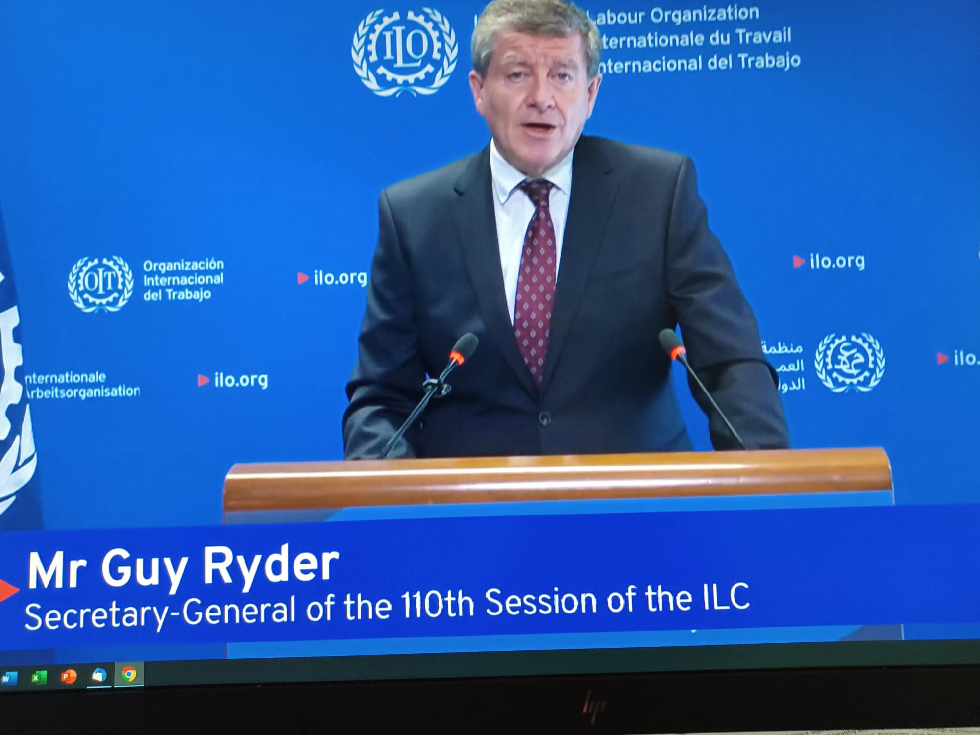 ILO - 110th Session of the International Labor Conference ILC - BPW ...