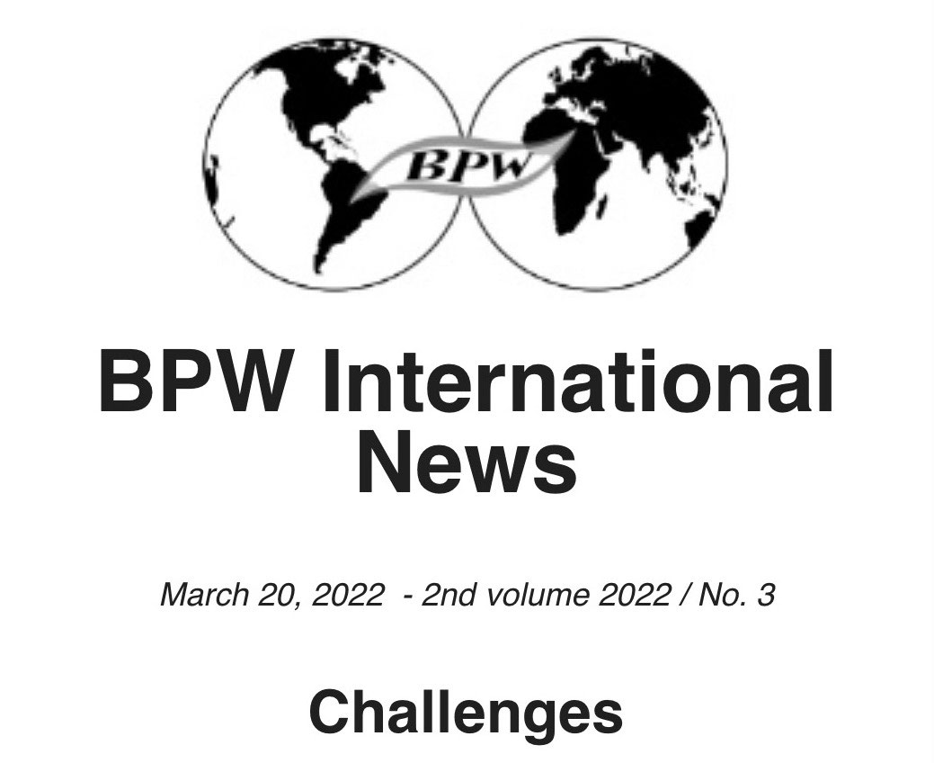 BPW International News #3/2022 - BPW International