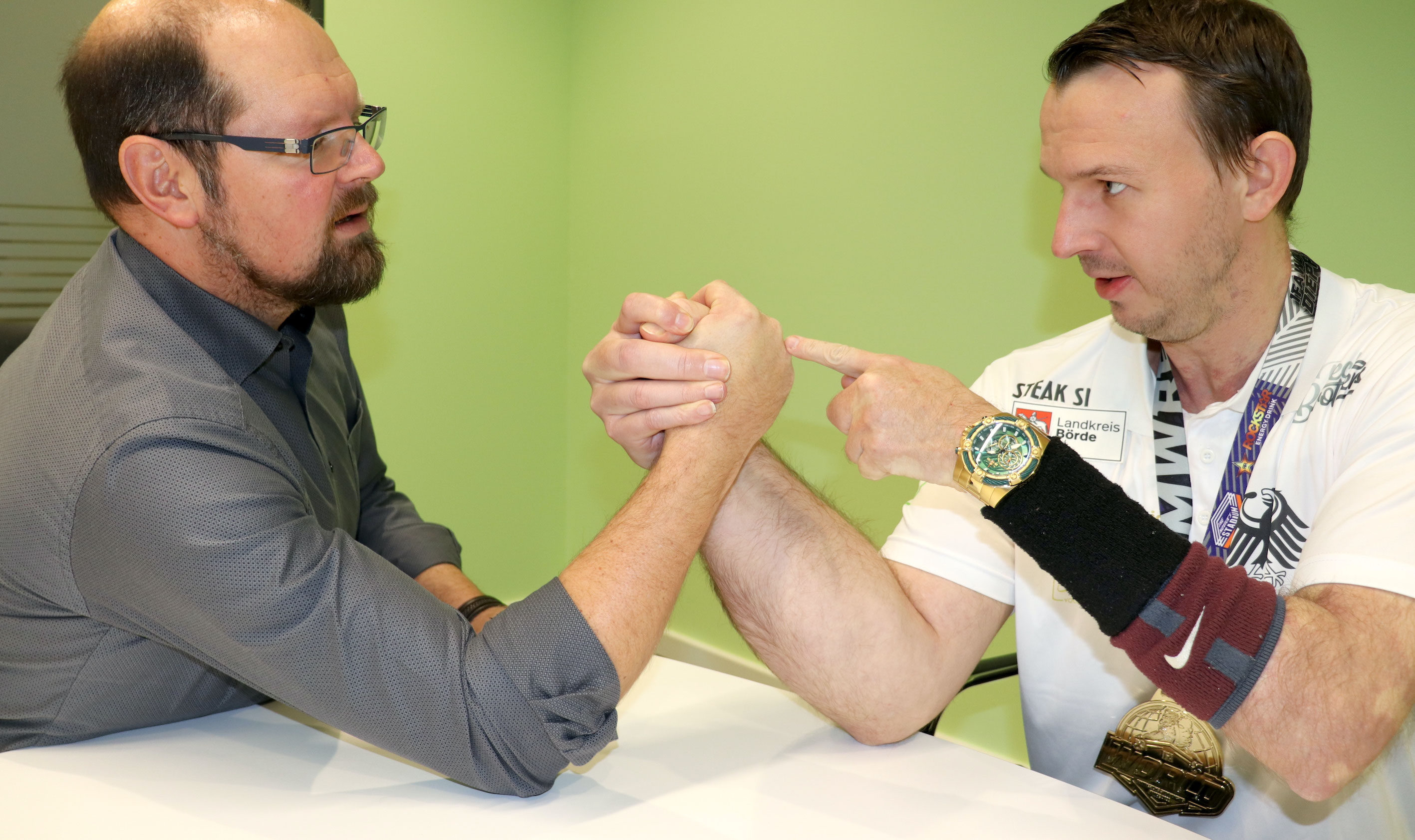 Matthias Schlitte ist Weltmeister im Armwrestling - alpha-report