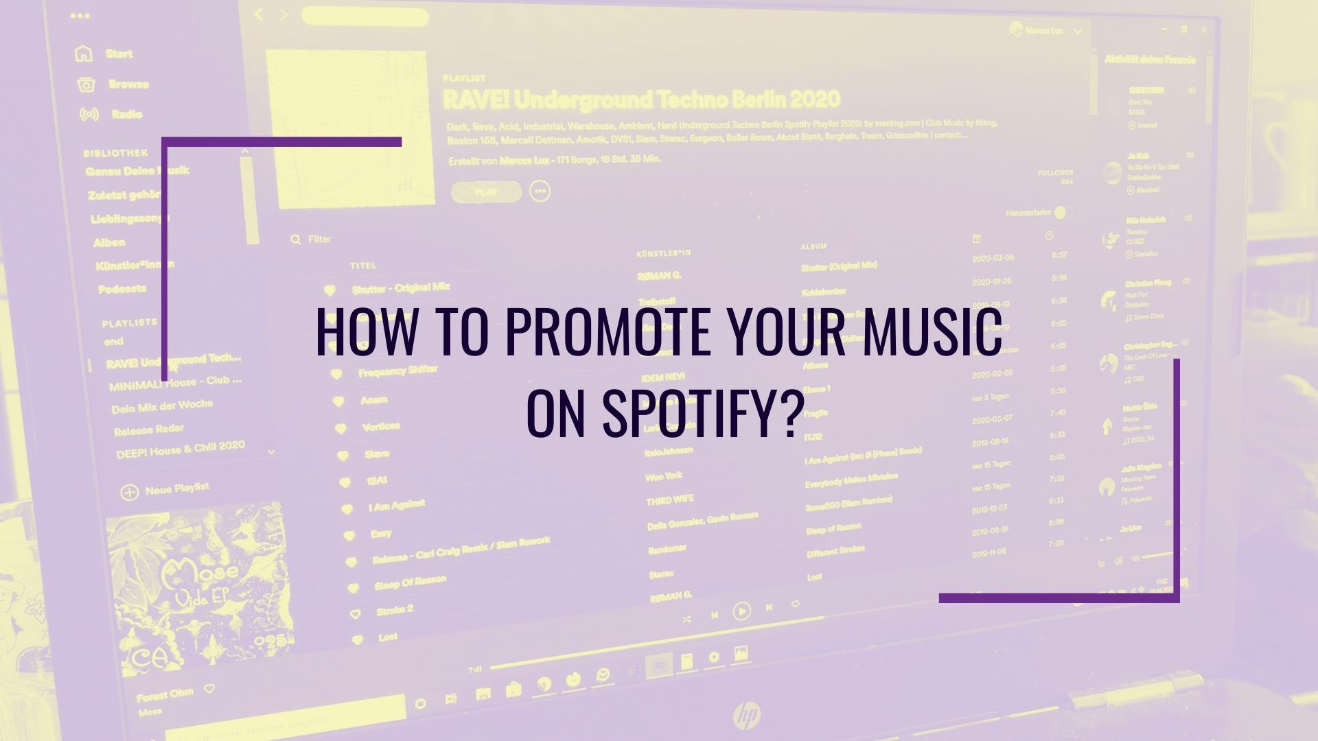 Free Spotify Promotion: Top 40 Tips to get ahead with your Music ...