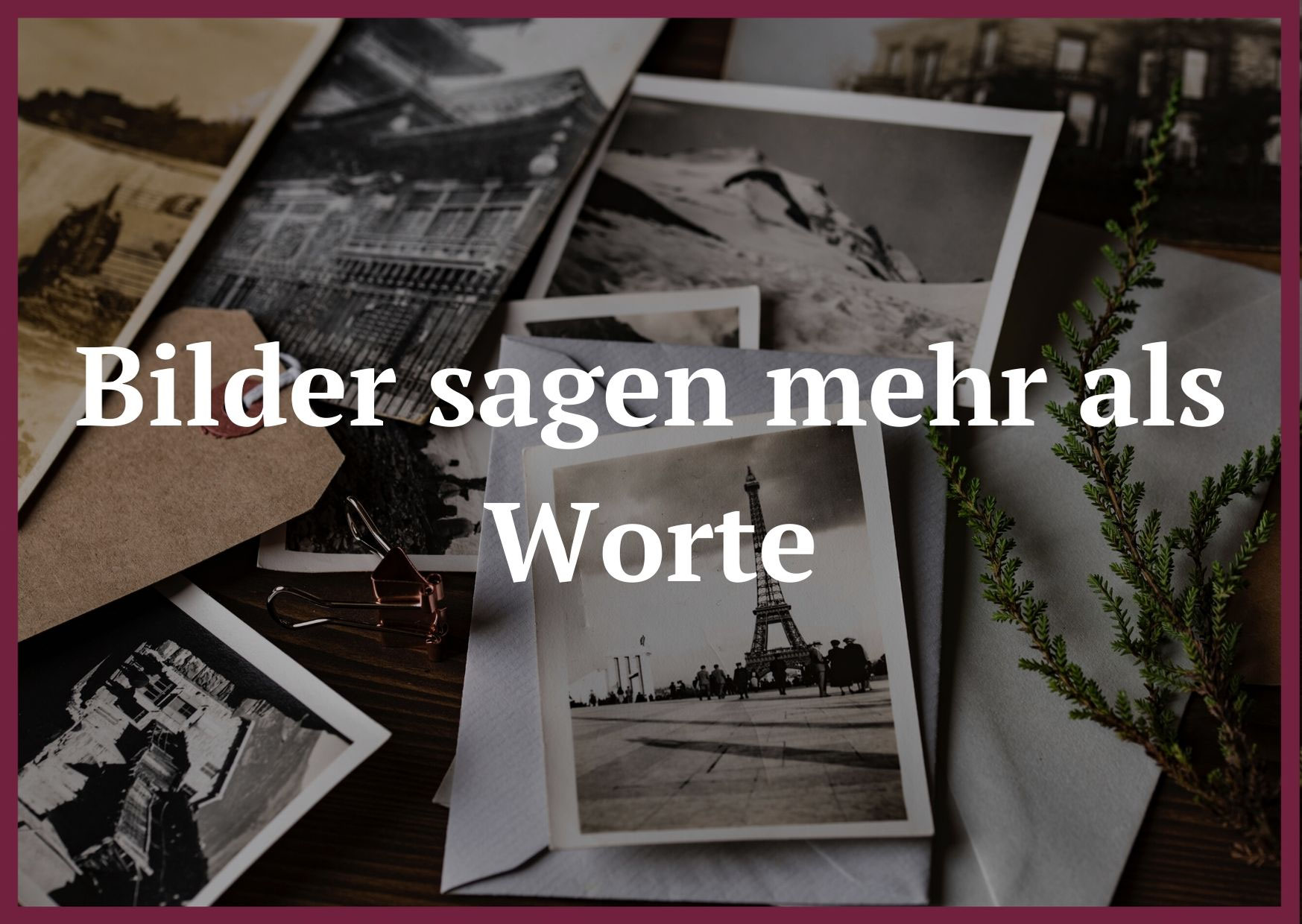 Bilder sagen mehr als Worte - Theaterverein Worben