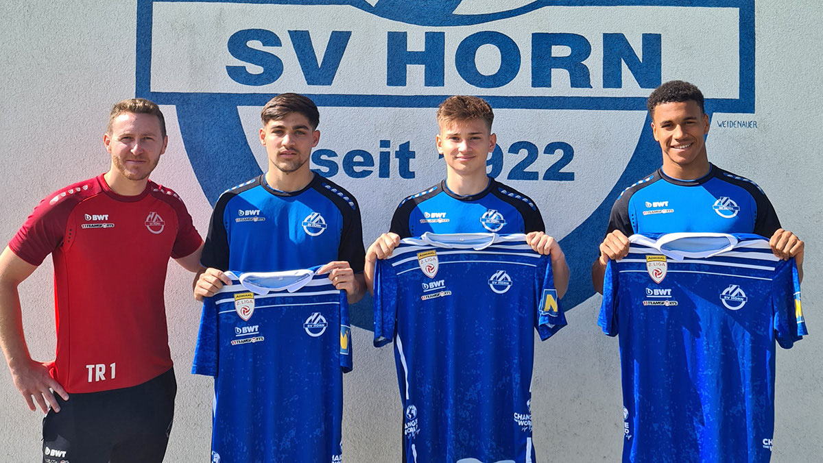 SV Horn: Drei jungen Talente aus Österreich verpflichtet - Horner ...