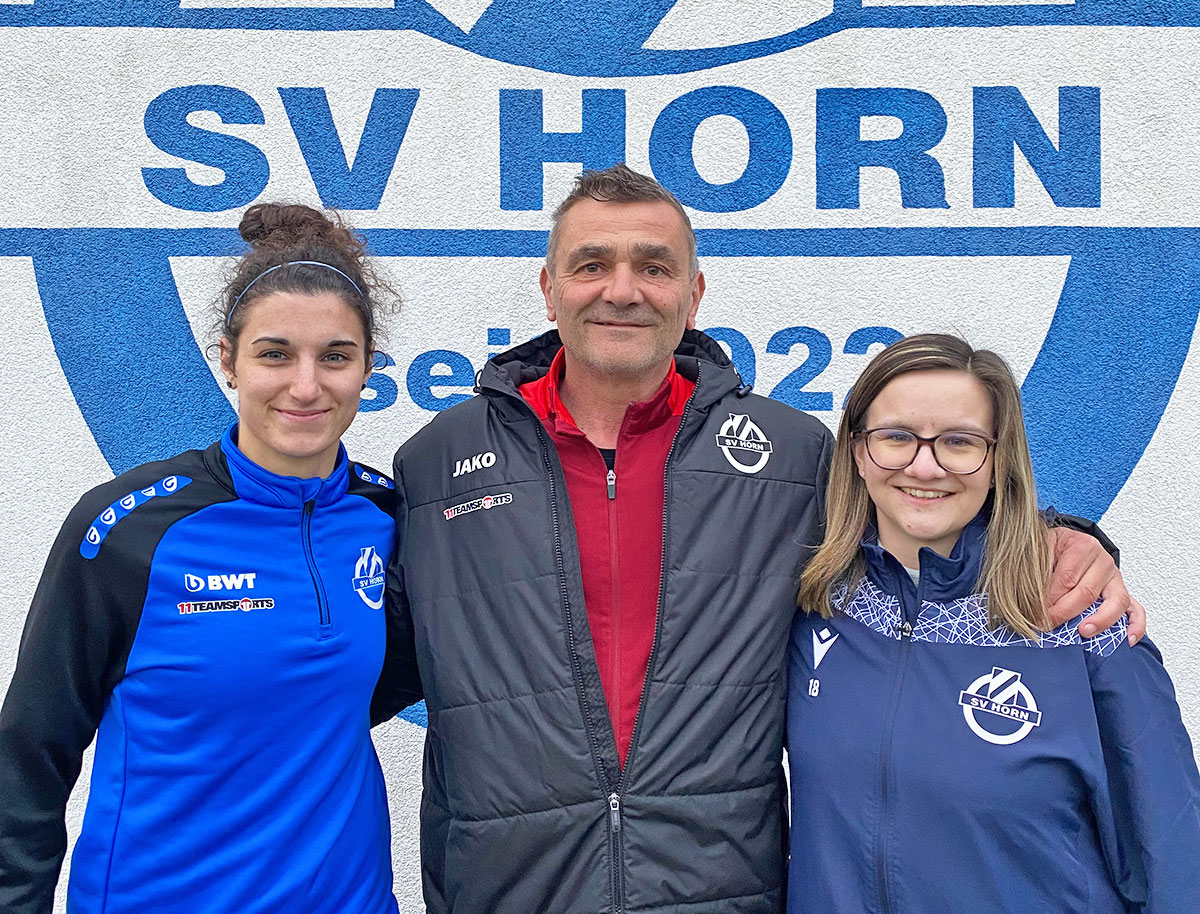 Manfred Stiedl neuer Cheftrainer der Frauenmannschaft des SV Horn - Horner Internet Zeitung