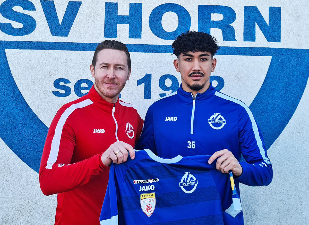 SV Horn verpflichtet Mohammad Sadeqi - Horner Internet Zeitung
