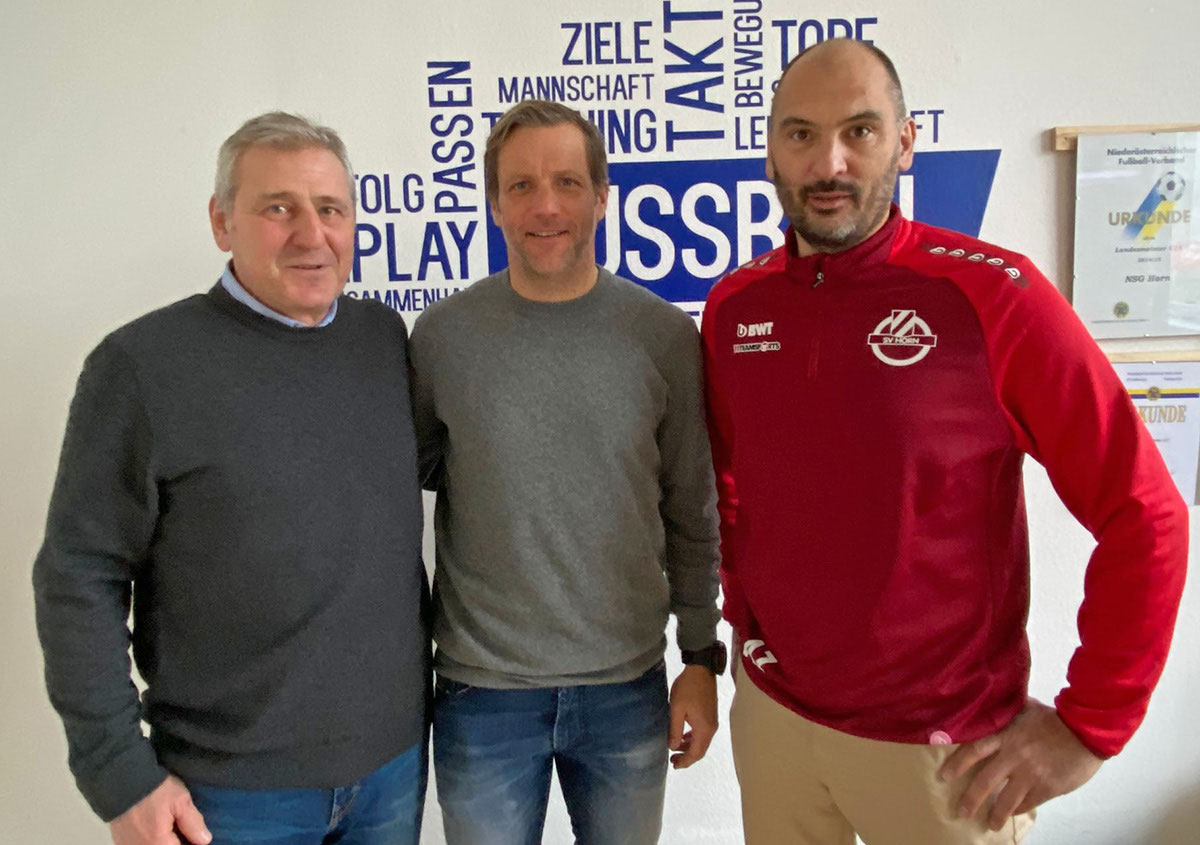 SV Horn: Zwei Wechsel im Betreuerteam - Horner Internet Zeitung