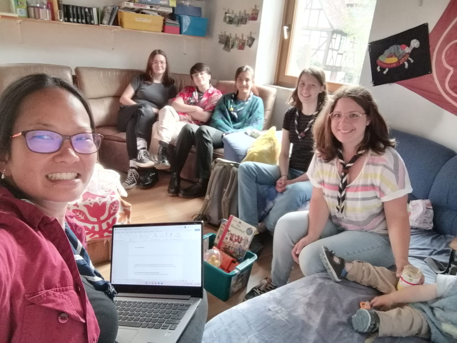 Volle Kraft voraus – Zukunftsplanung der Heliand Pfadfinderinnenschaft (HMP) in Butzbach ...