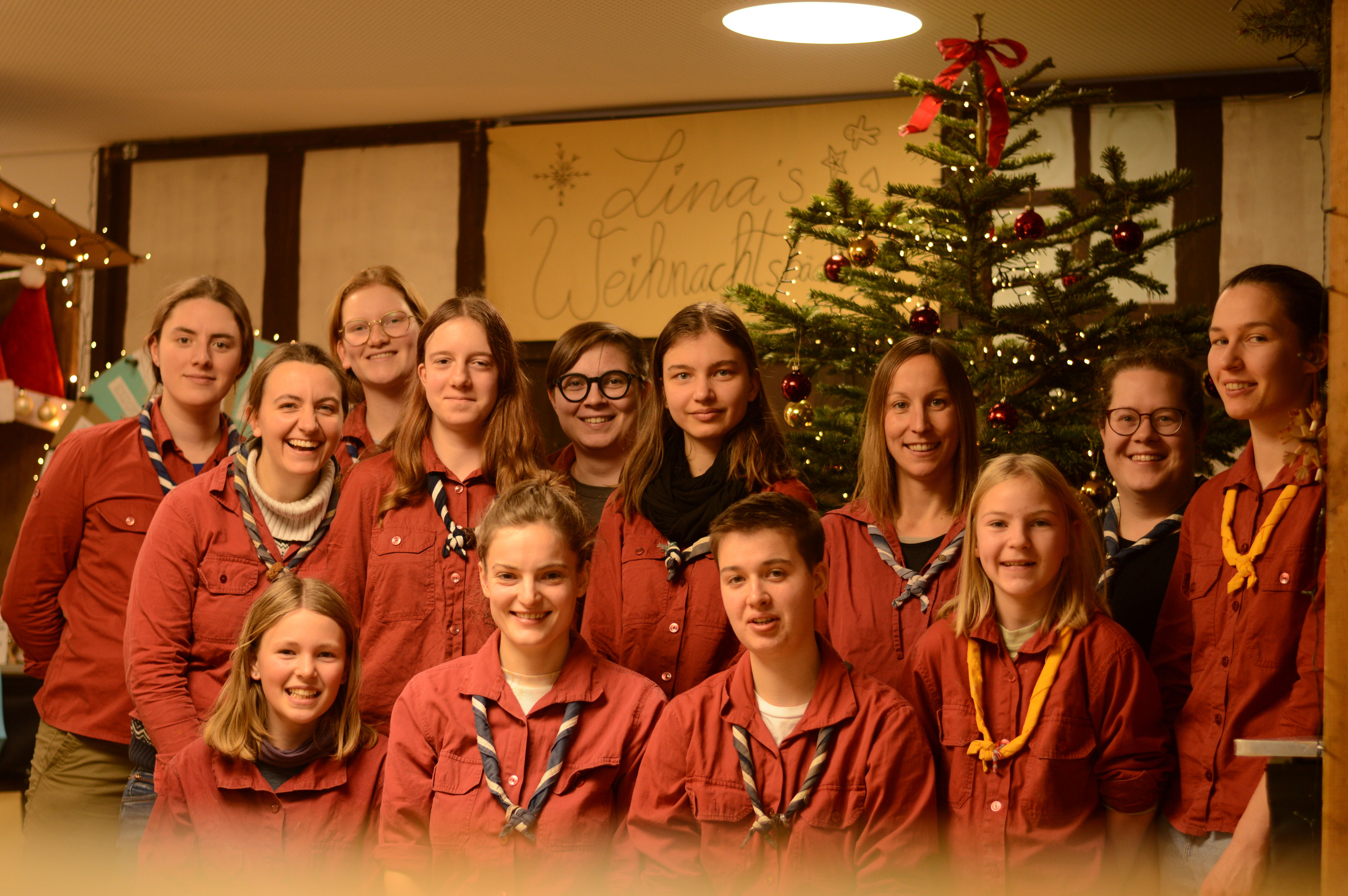 Waldweihnacht der Sippen Sophie Scholl und Lisa Tetzner - Heliand Pfadfinderinnenschaft