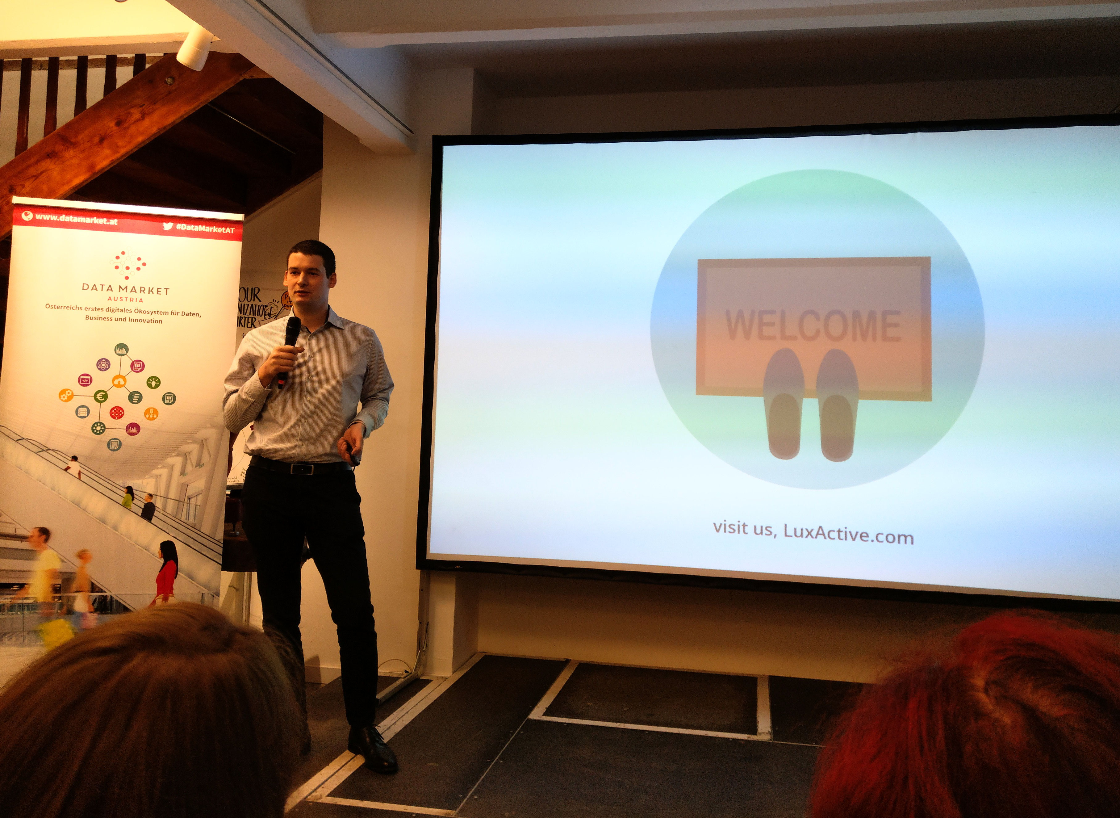 LuxActive bei der Ignite Night über den Data Market Austria (DMA) - LuxActive