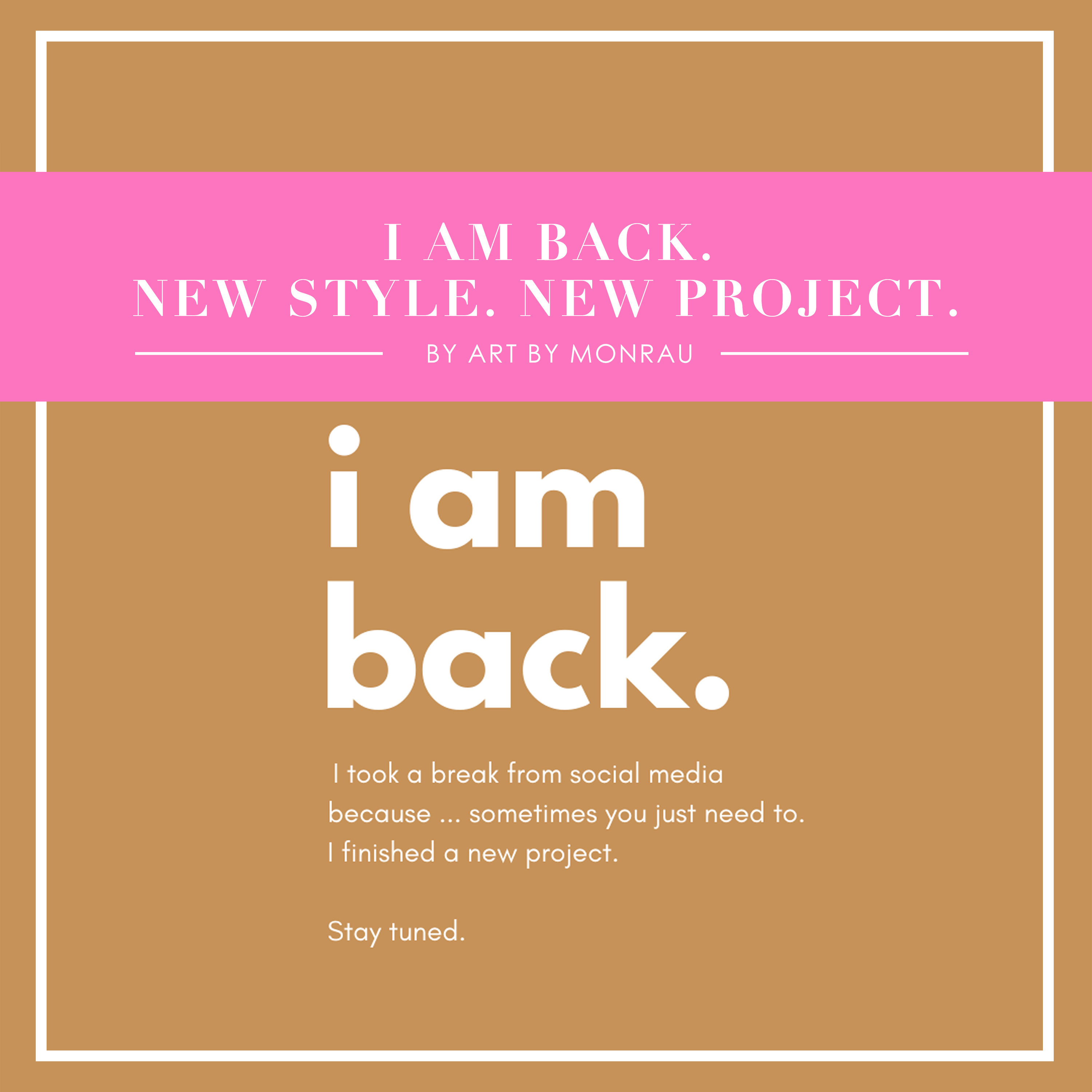 I am back - Art by Monrau