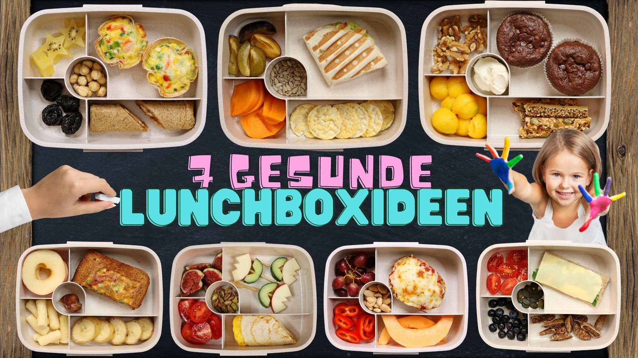 7 Mal gesunde Lunchbox für Kinder – Bento Box Ideen/ 7 ideja za zdravu ...