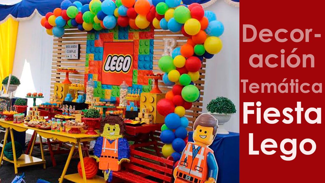 Decoración Fiesta Lego - decoracion para fiestas