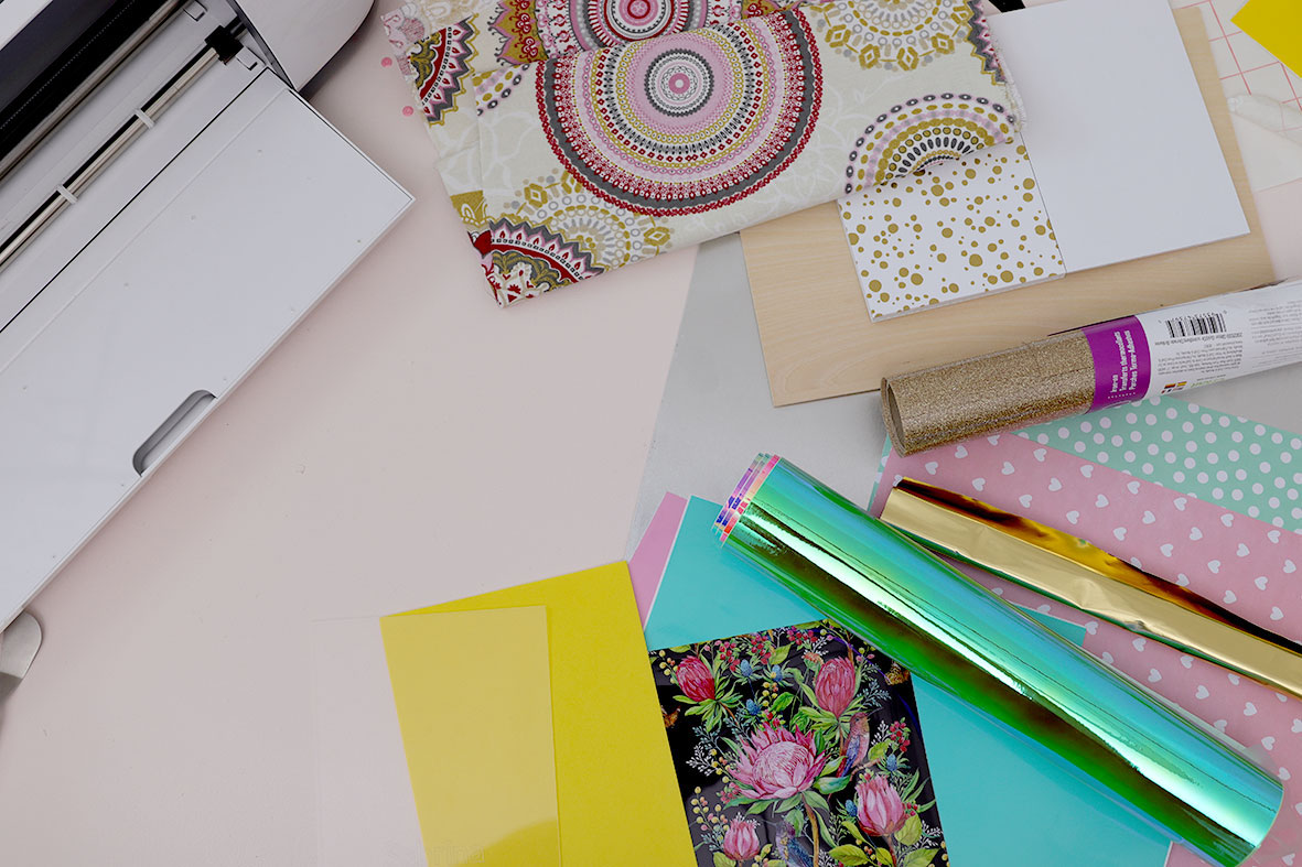 Materialien - So einfach ist Plotten mit dem Cricut Maker