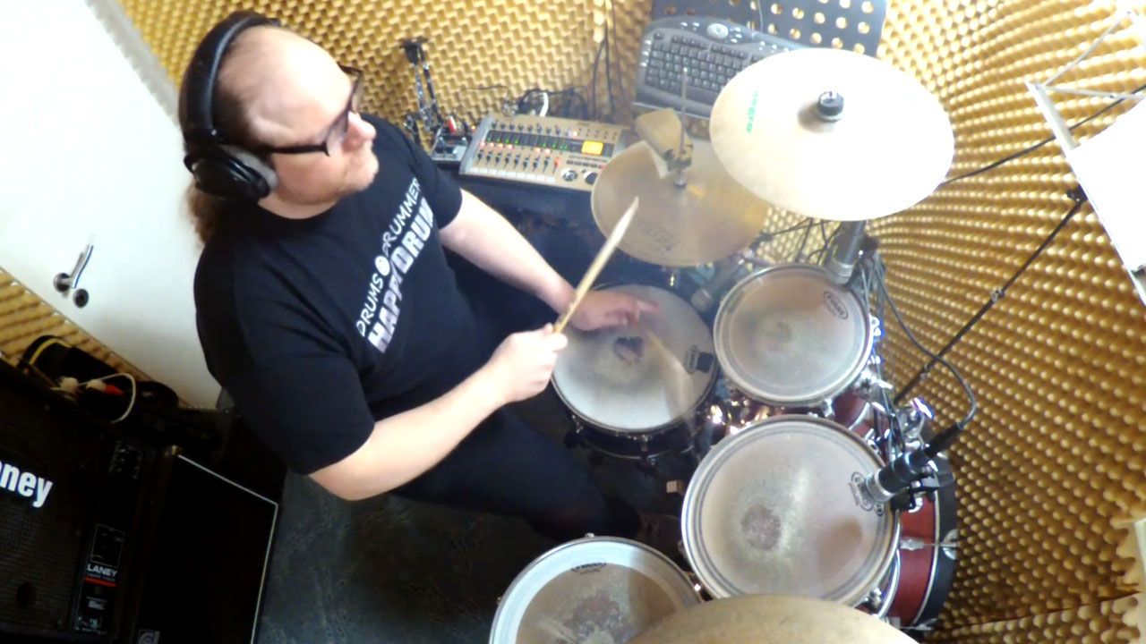 Reggae Drum Set Jam - HAPPYDRUMS