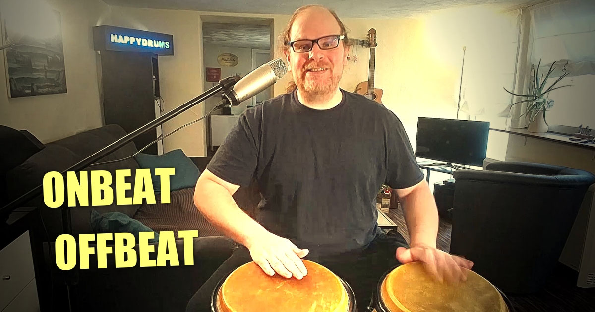Onbeat Offbeat Drumming - HAPPYDRUMS
