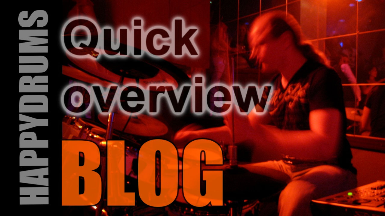 Blog im Schnelldurchlauf - HAPPYDRUMS