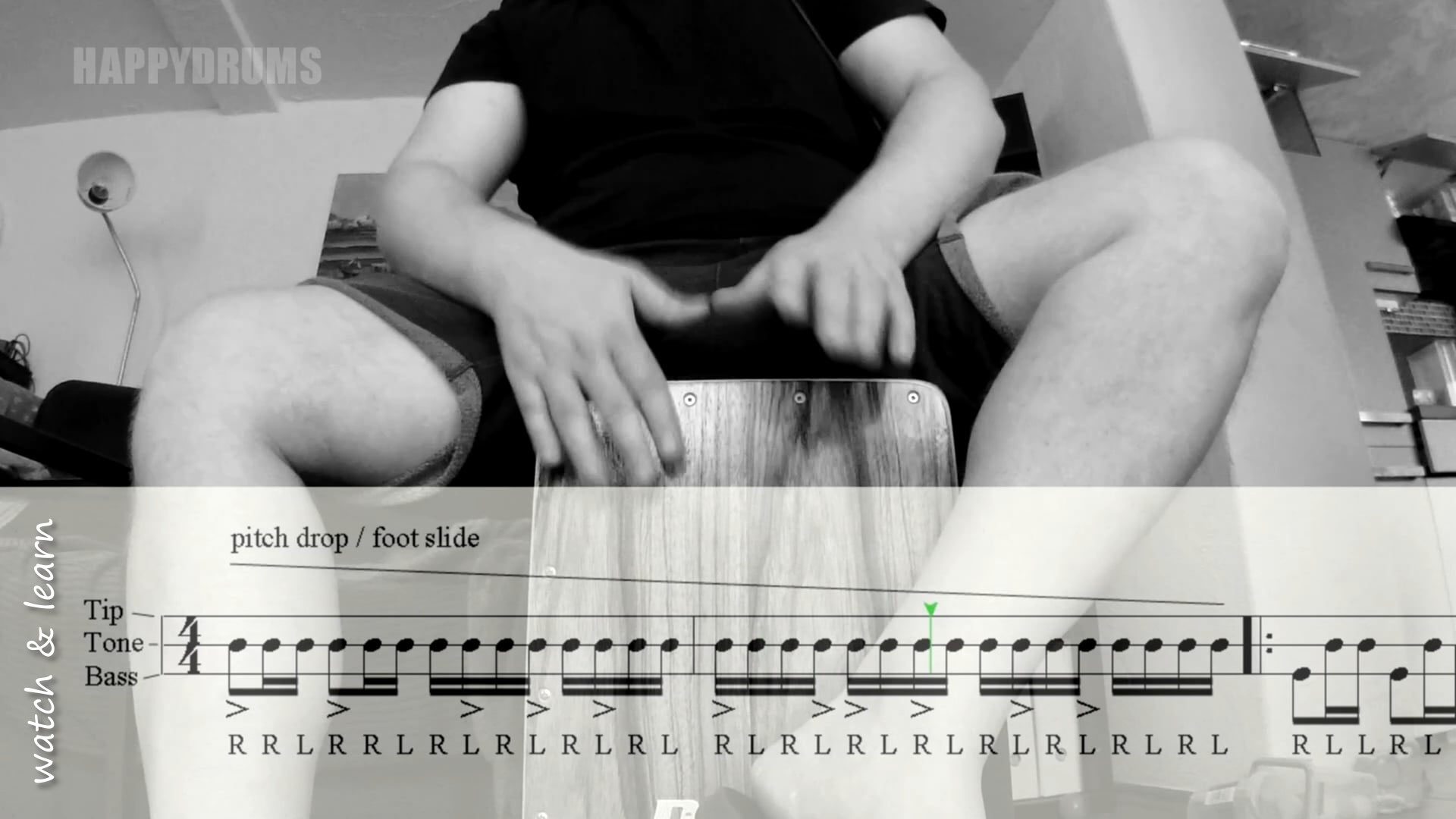 Cajon Morning Groove - HAPPYDRUMS