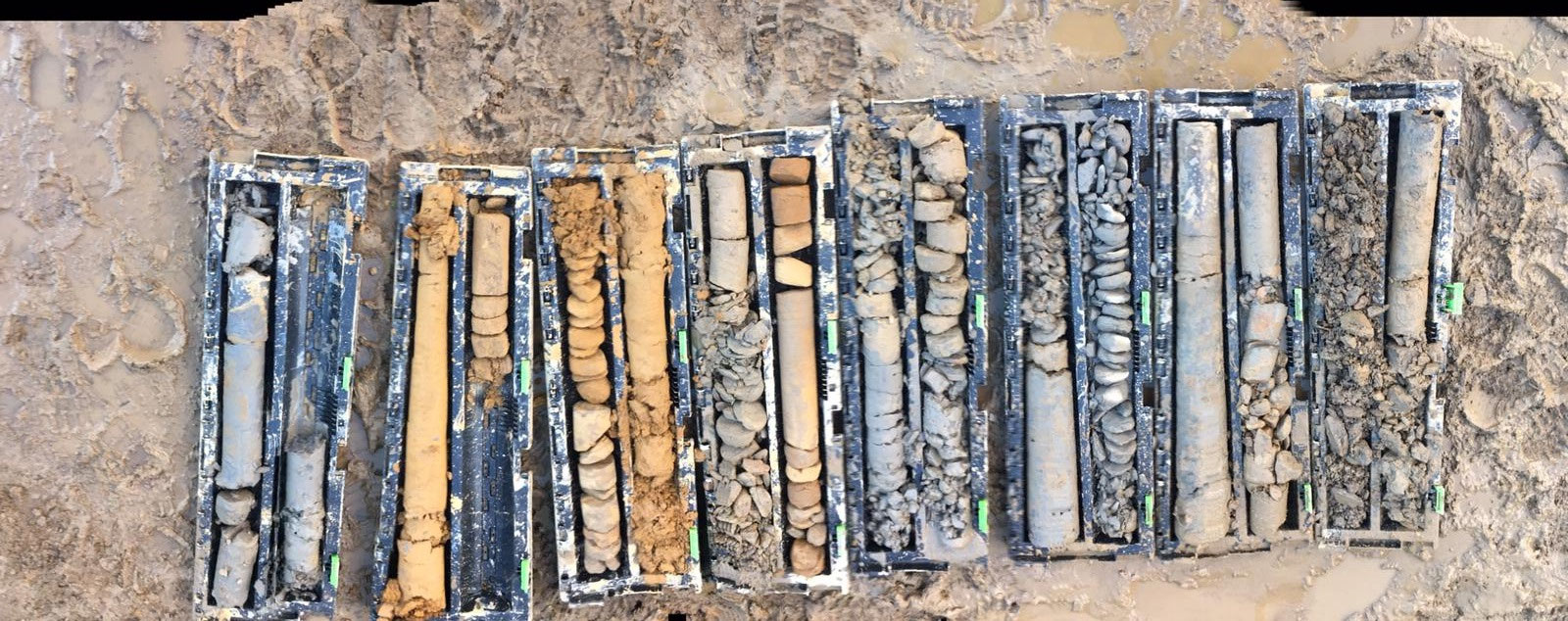 Sonic Borehole Drilling in Derbyshire Dales - Geo-Integrity, Site ...