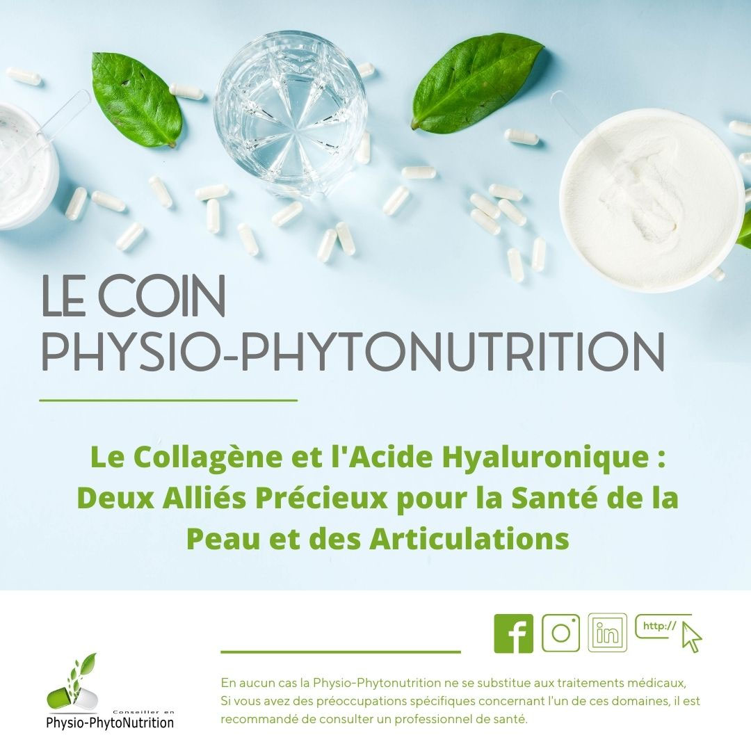 Le Collagène et l'Acide Hyaluronique : Deux Alliés Précieux pour la Santé de la Peau et des ...