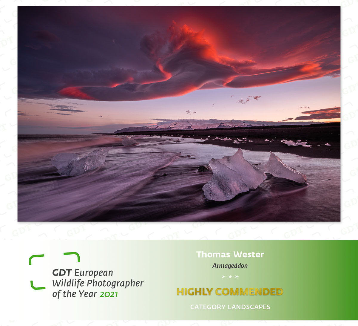 European Nature Photographer of the Year (GDT) and new Lenticularis ...