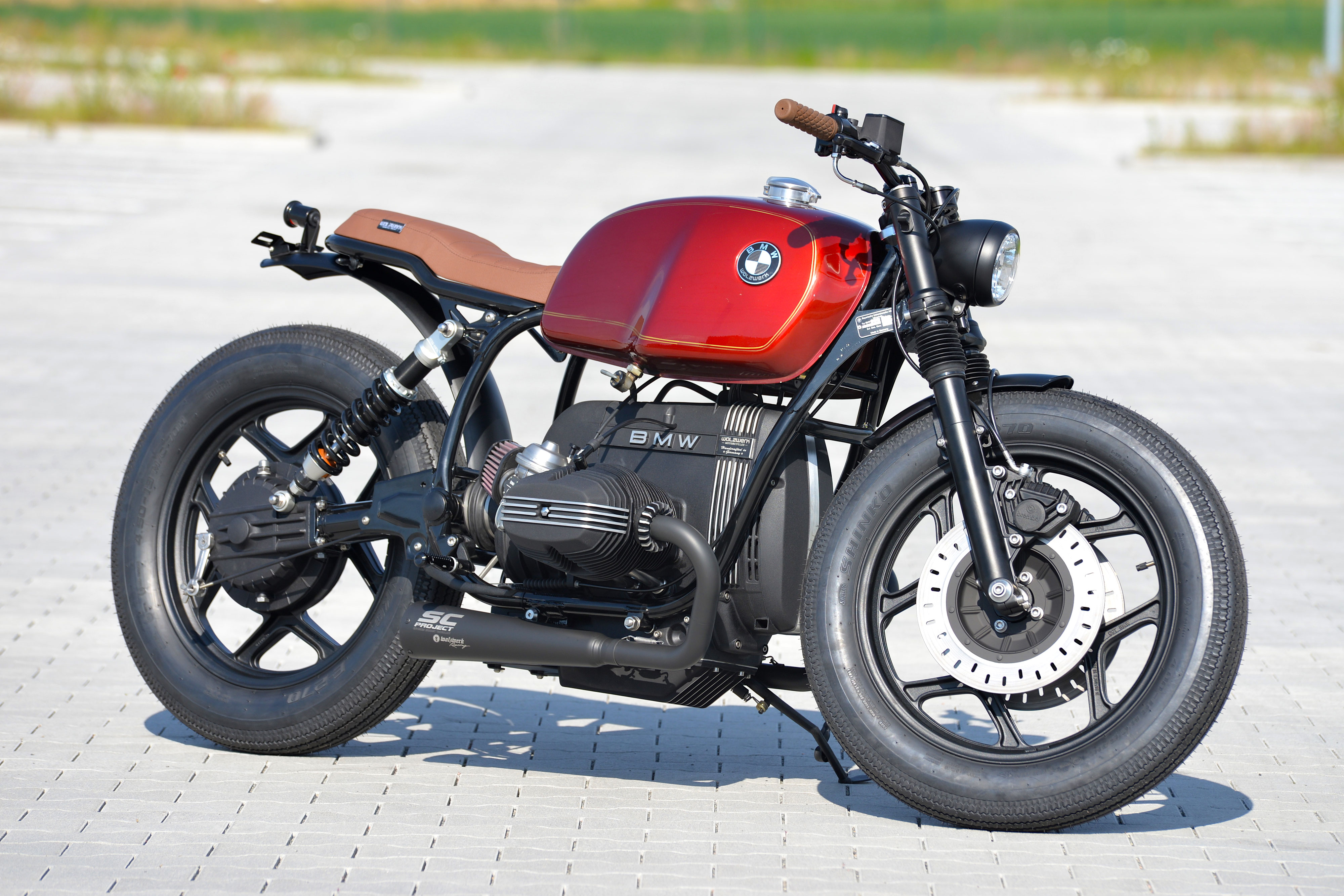 New Bike: SCHIZZO® Roadster in "Blood Red Metallic"! - WalzWerk ...