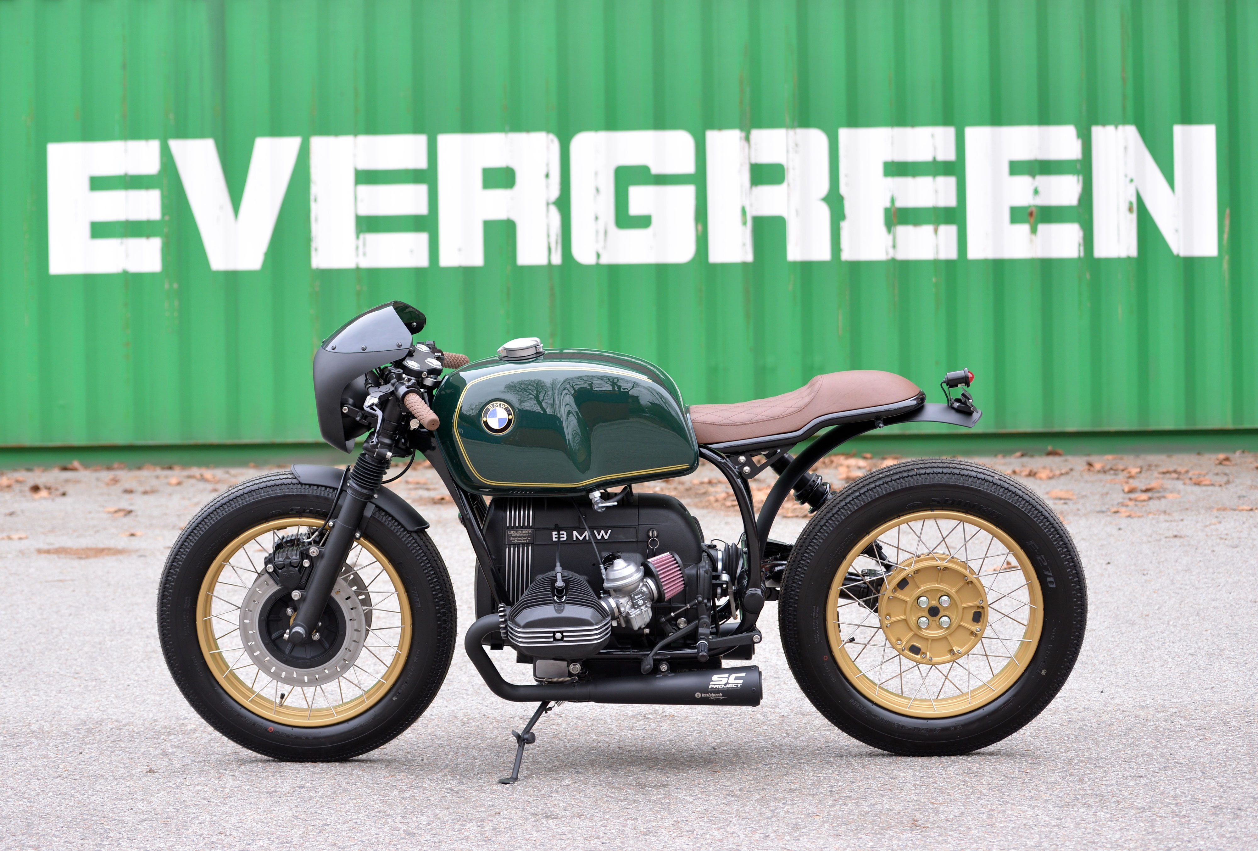 New Bike: SCHIZZO® Cafe Racer in "British Racing Green"! - WalzWerk ...