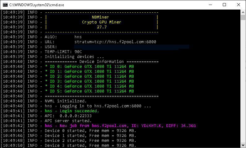 Nuevo NBMiner 27.7 con mejoras para Nvidia Mining de HNS y HNS + ETH ...