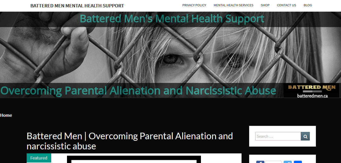 Battered Men's Mental Health Support - malenarcsurvivor
