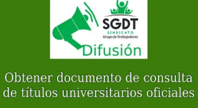 OBTENER DOCUMENTO DE CONSULTA DE TÍTULOS UNIVERSITARIOS - Página web de ...
