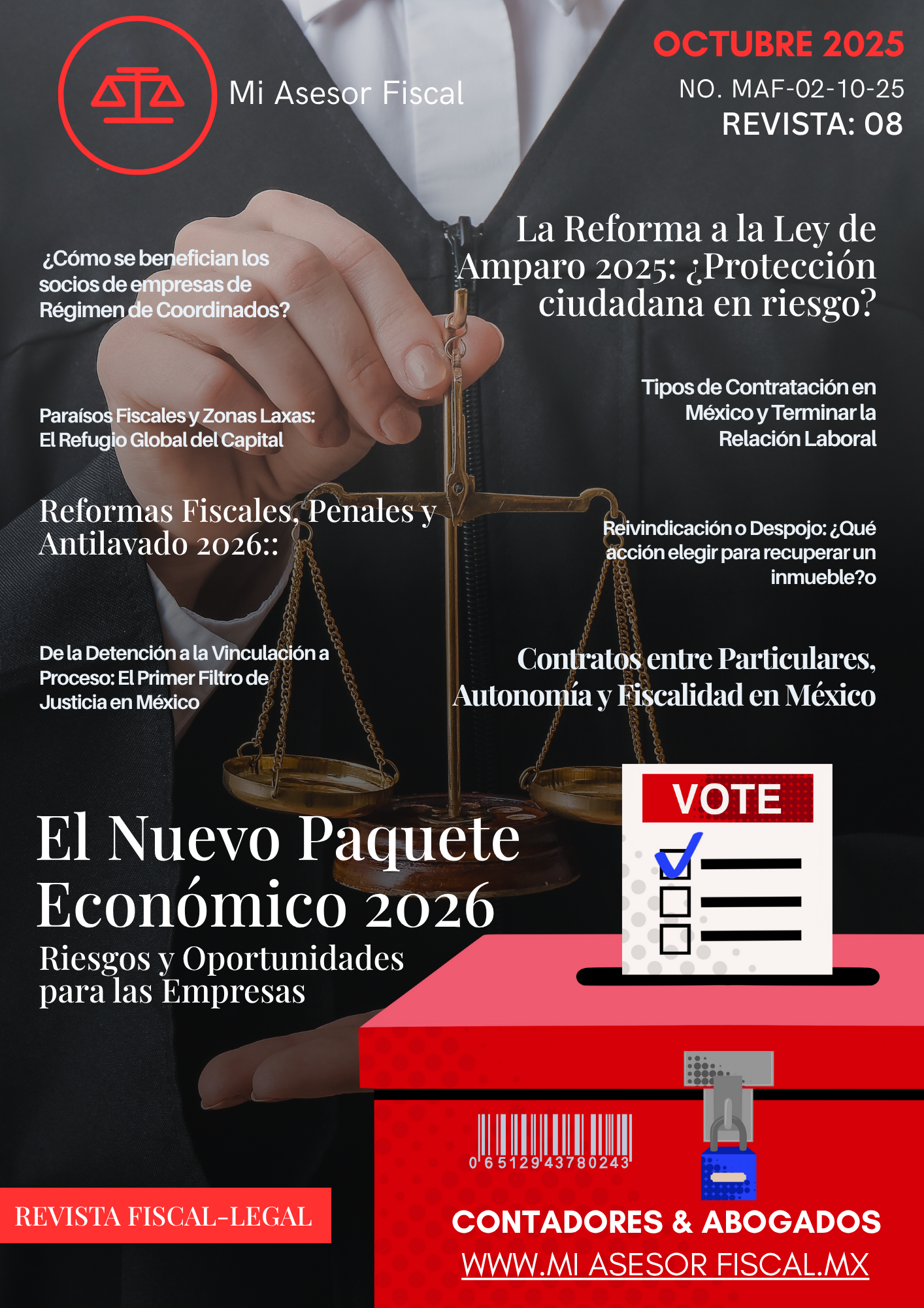 REVISTA DIGITAL MI ASESOR FISCAL OCTUBRE 2025 - Mi Asesor Fiscal