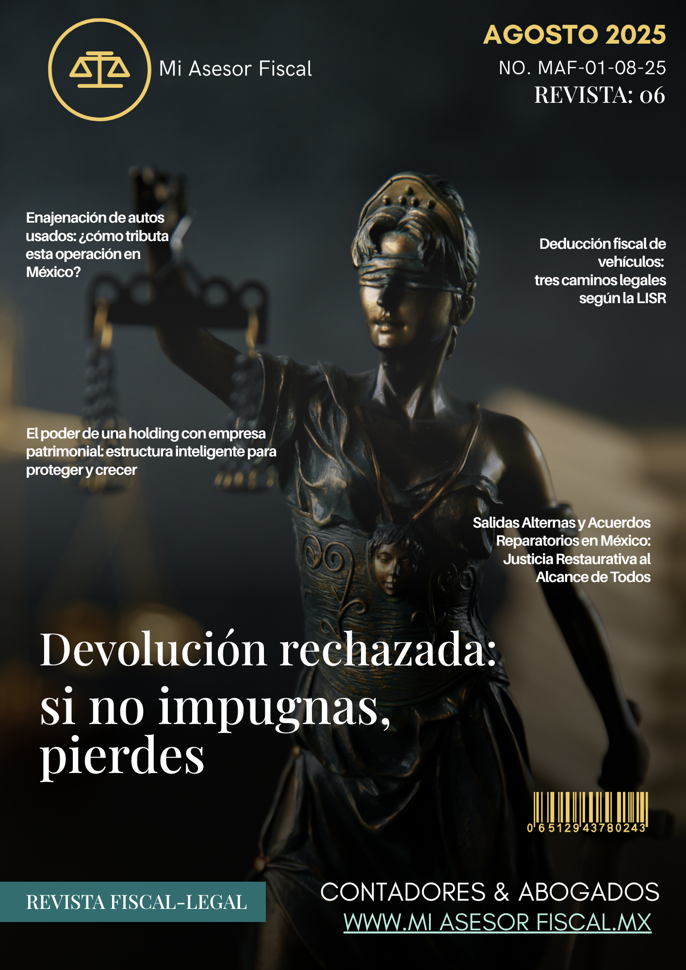REVISTA DIGITAL MI ASESOR FISCAL AGOSTO 2025 - Mi Asesor Fiscal