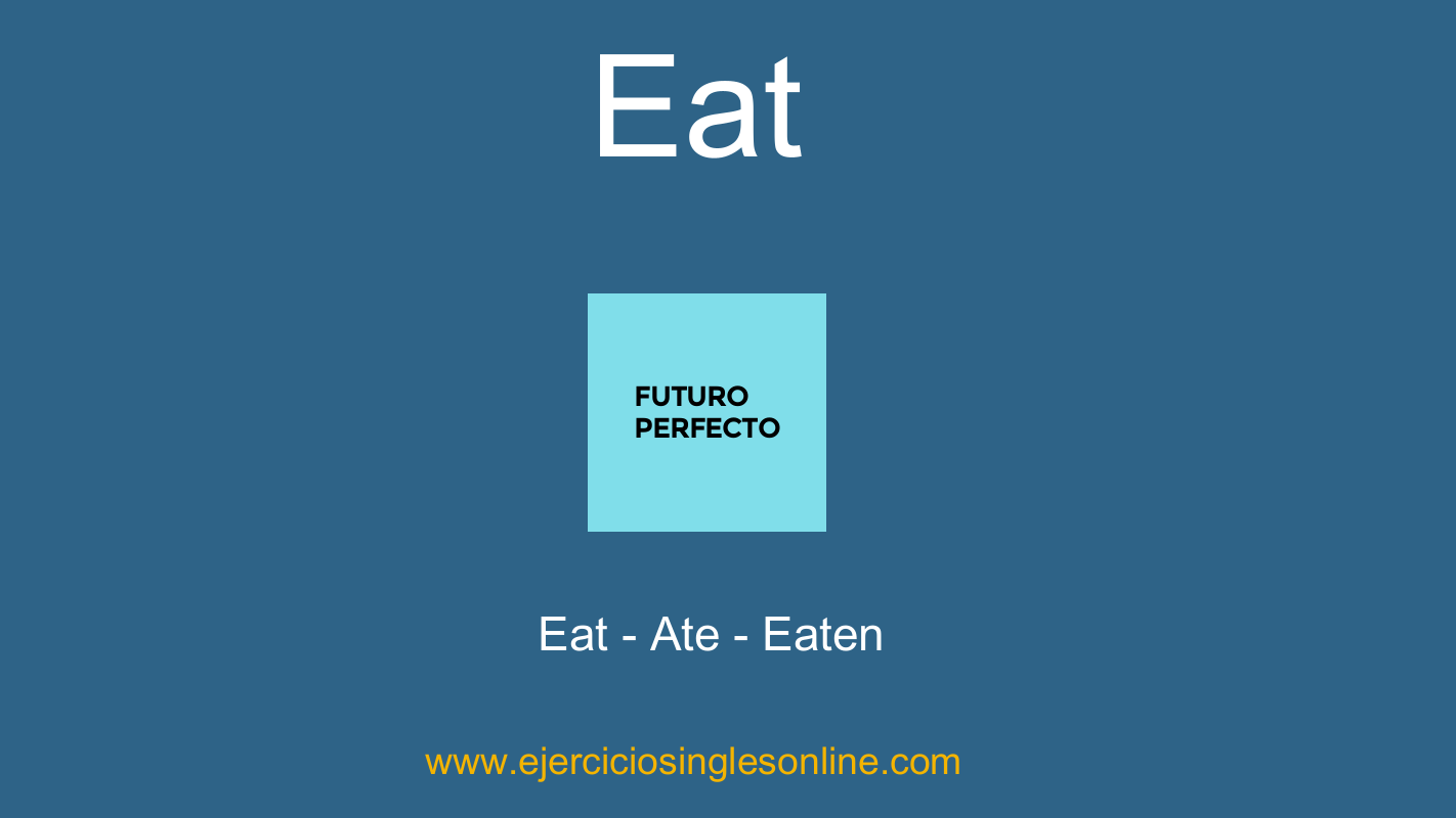 Eat - Conjugación - Ejercicios inglés online
