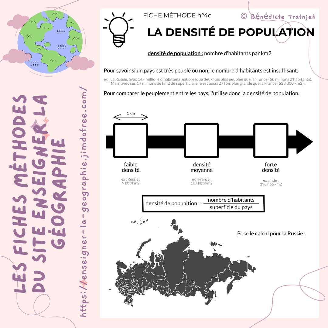 Un livret de fiches-méthodes pour enseigner la géographie au collège ...