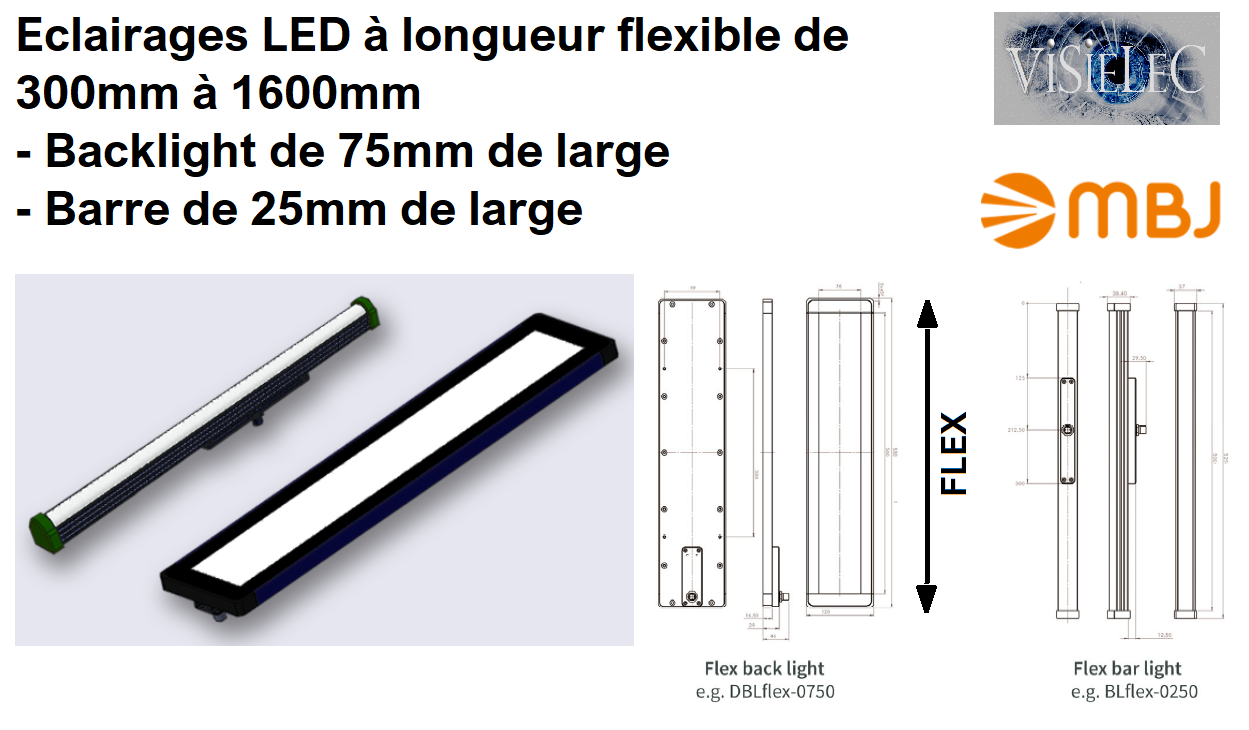 Barres LED grande longueur - Composants et Materiel Video