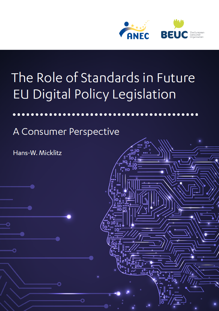 New study on the role of standards in EU digital policy legislation ...