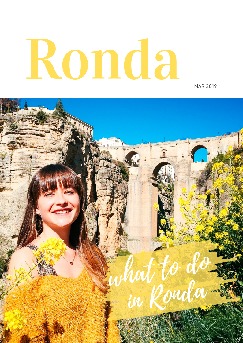 Ronda -more than just a bridge - Celine Michelle -travel, fashion ...