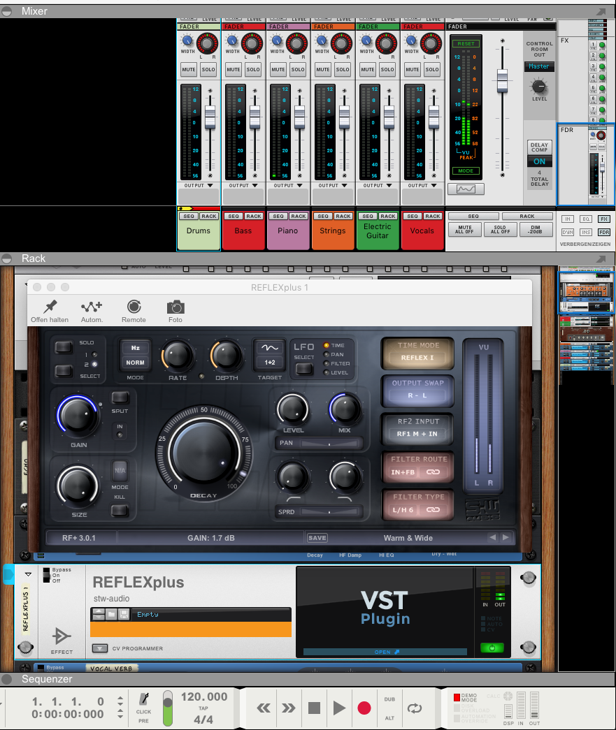 REASON goes VST - REFLEX goes REASON! - stw-audio