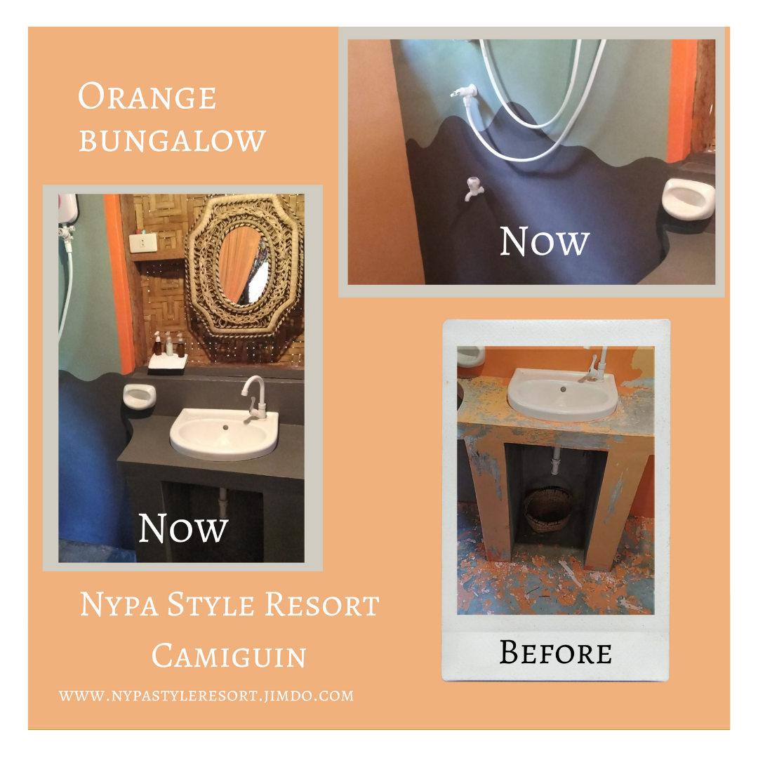Orange bungalow - Nypa Style Resort Camiguin - nypastyleresort JimdoPage!