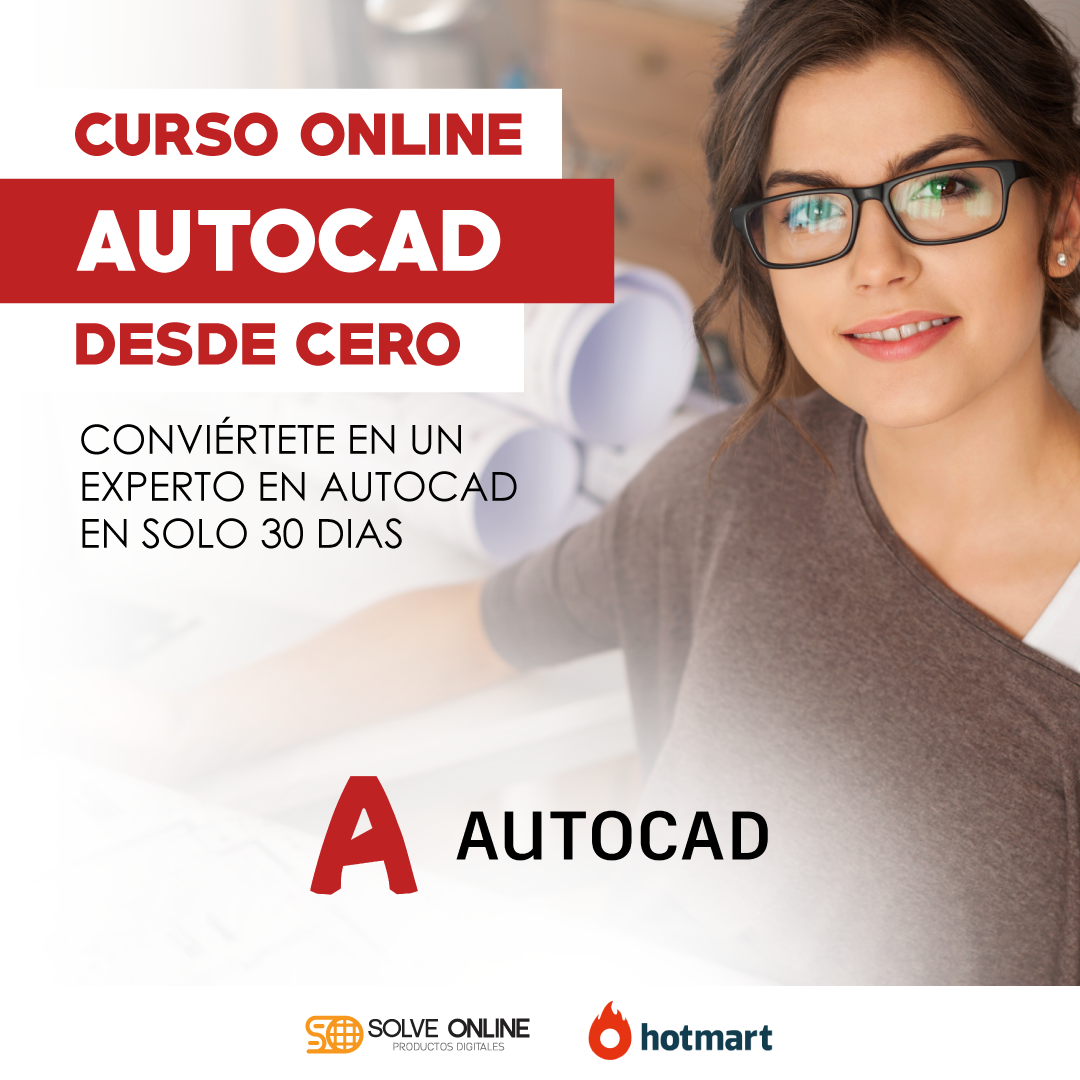CURSO ONLINE AUTOCAD DESDE CERO - Solveonline Productos Digitales