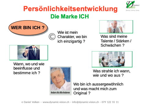 Die Marke ICH - dynamic-vision-persoenlichkeits Webseite!