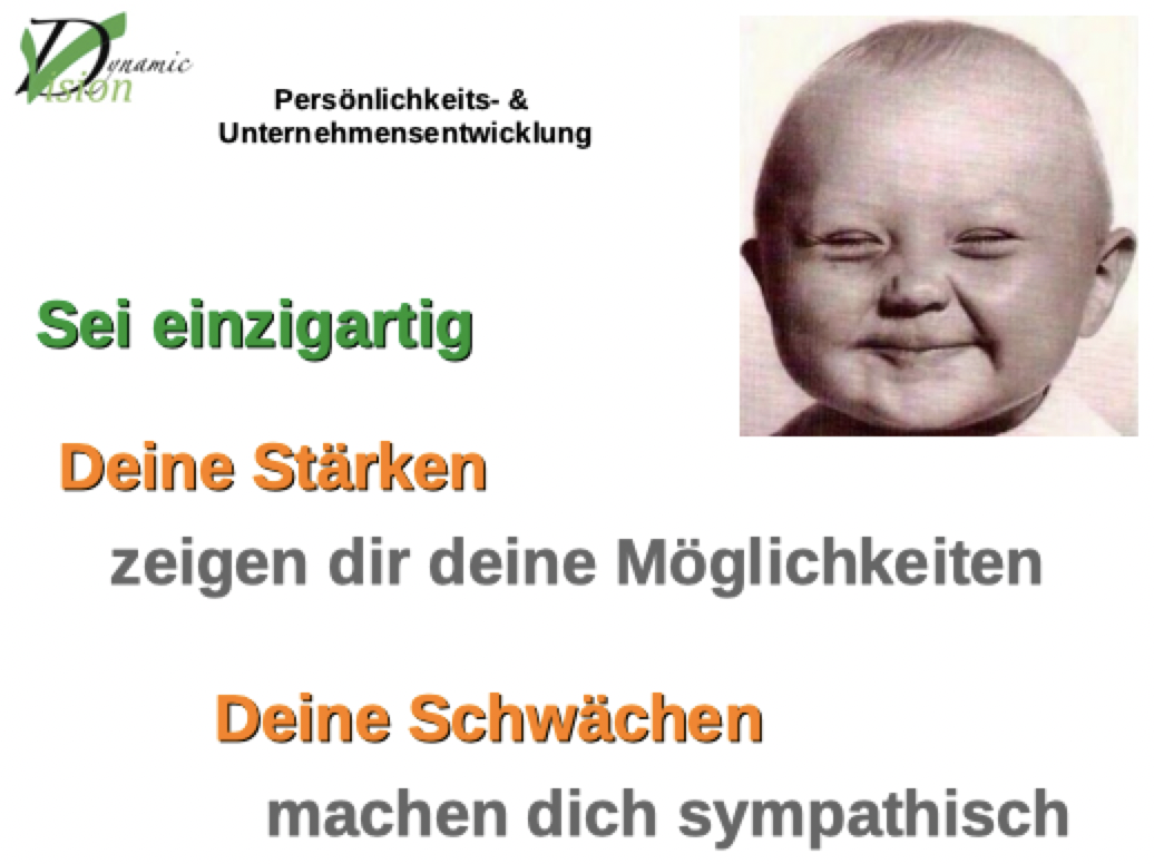Sei einzigartig - dynamic-vision-persoenlichkeits Webseite!