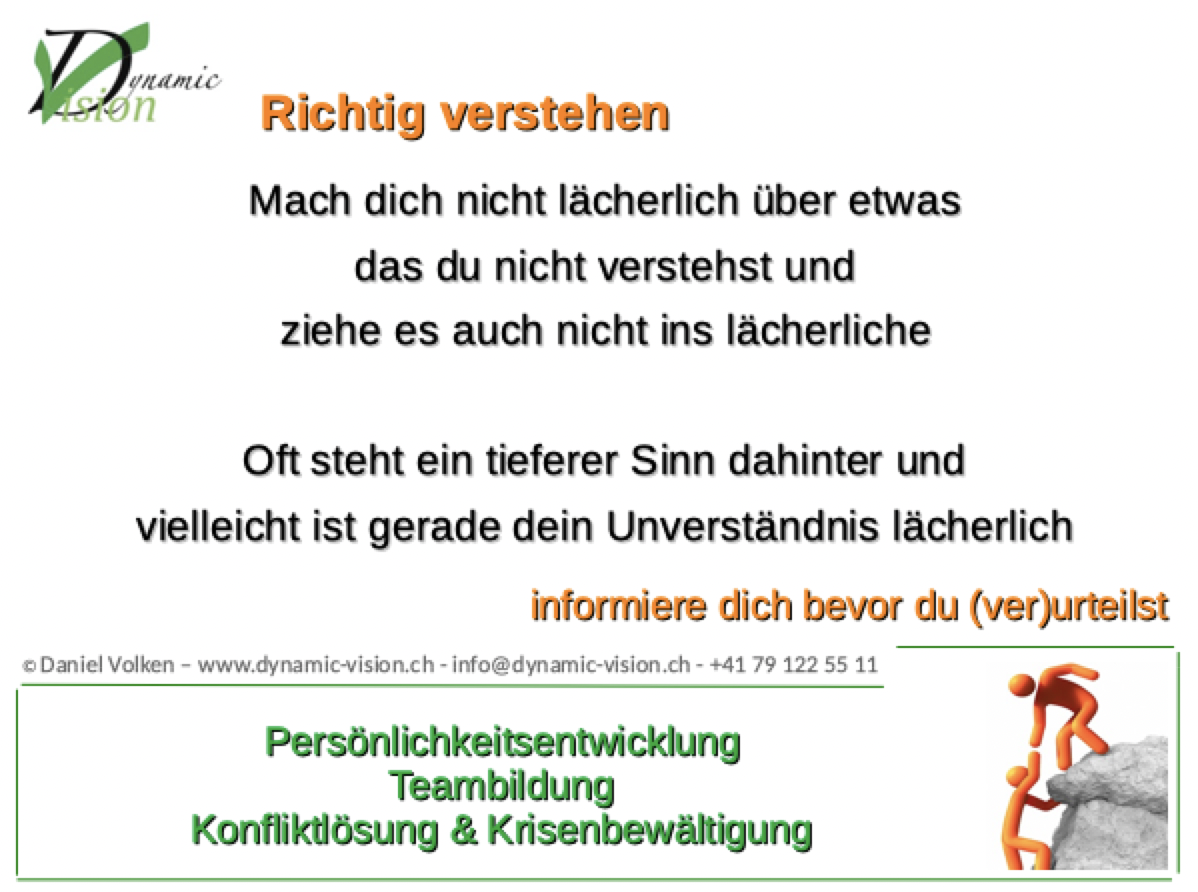 Richtig verstehen - dynamic-vision-persoenlichkeits Webseite!