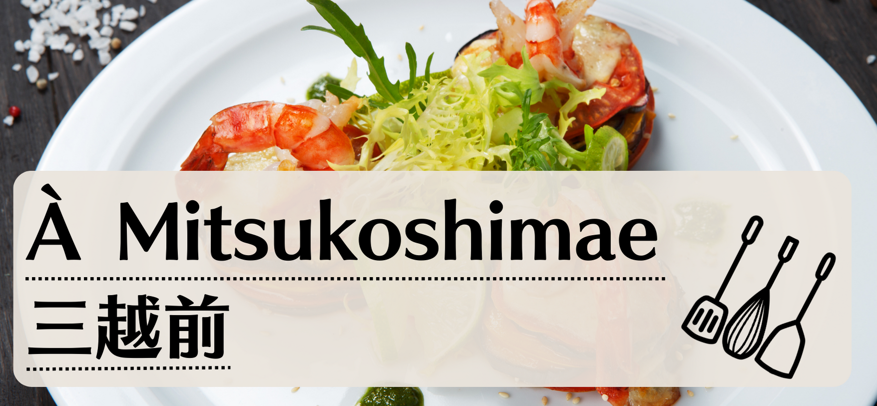 La bonne table - Tokyo Guide Curieux du Japon