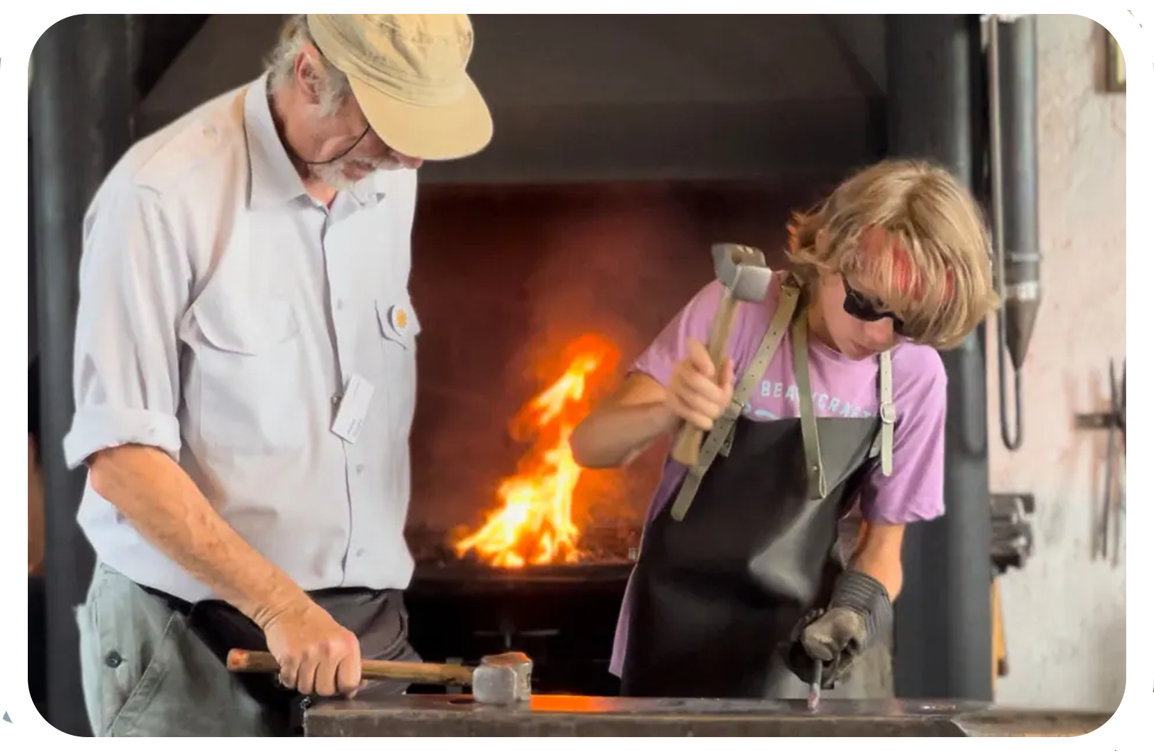 Eintauchen in vergangene Zeiten - Jugendliche lernen Medien