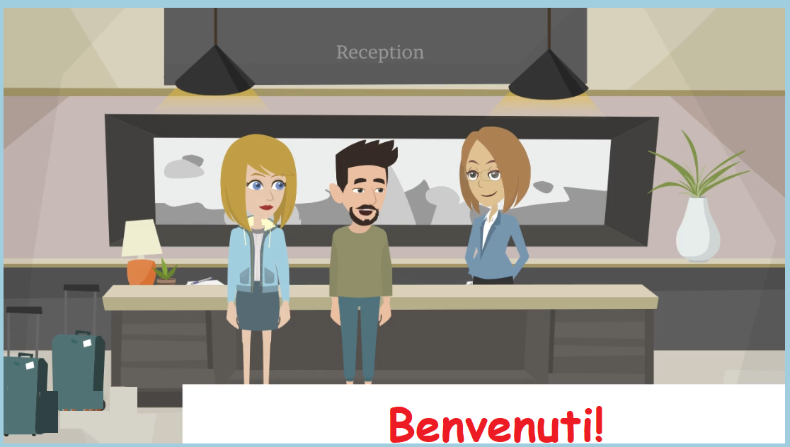 At the Hotel Conversation in Italian (Booking and Stay) - Benvenuti su ...