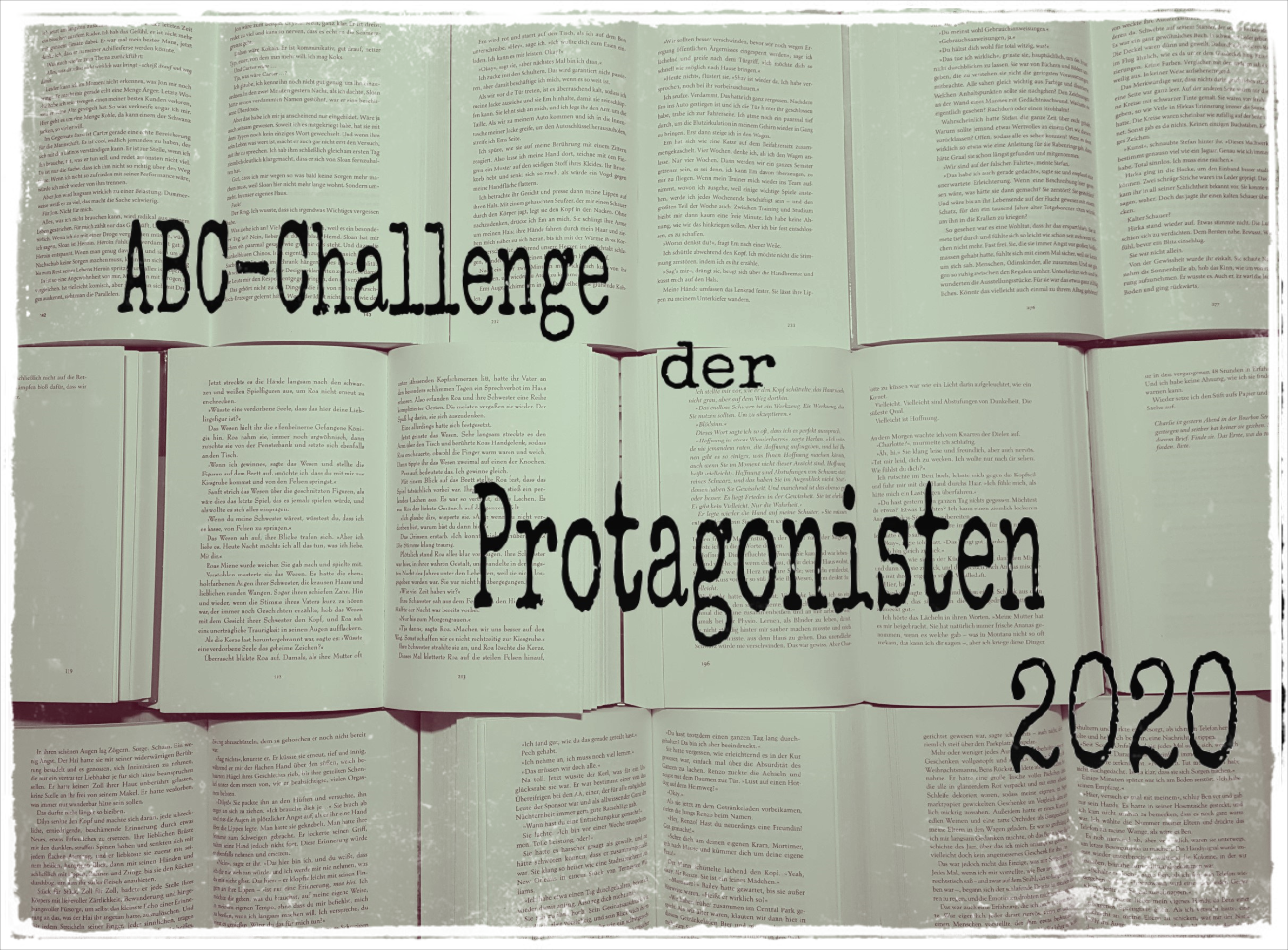 ABC-Challenge der Protagonisten - meine kleine Bücherwelt