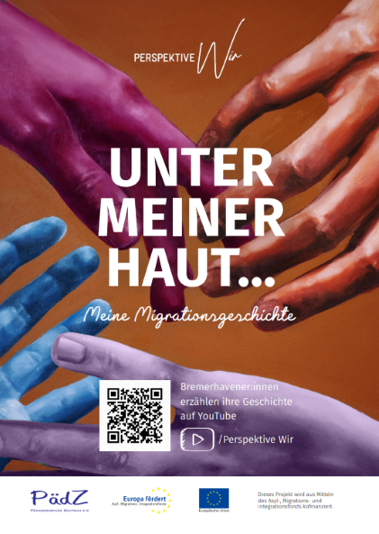 Unser Poster im Bremerhavener Bus - perspektivewir-bremerhavens Webseite!