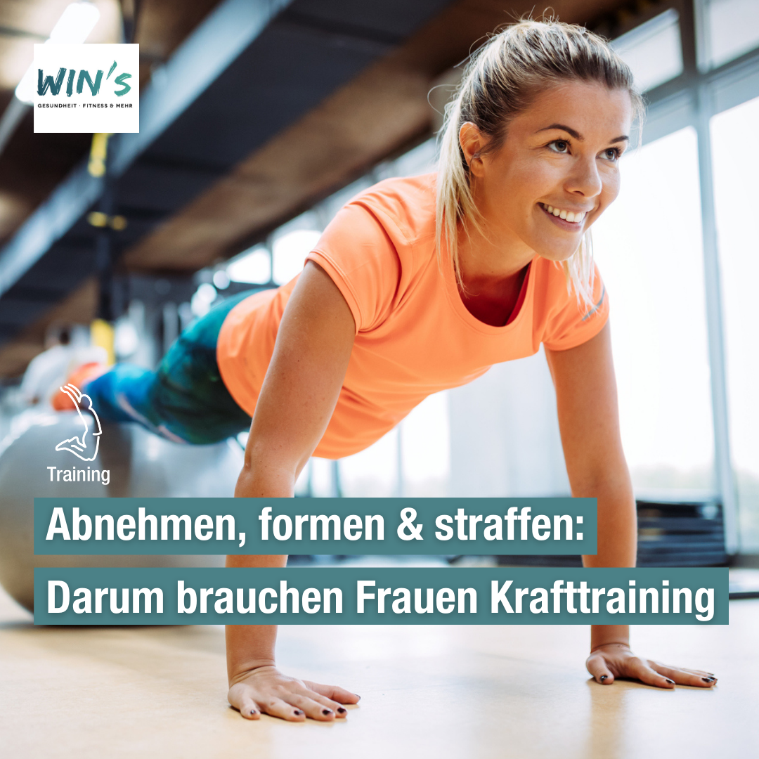 Abnehmen, formen & straffen: Darum brauchen Frauen Krafttraining - Wins Fitness, Gesundheit ...