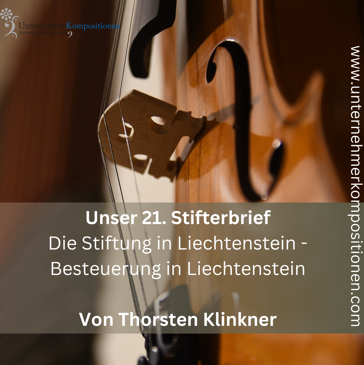 Die Stiftung in Liechtenstein - UnternehmerKompositionen Stiftung gründen