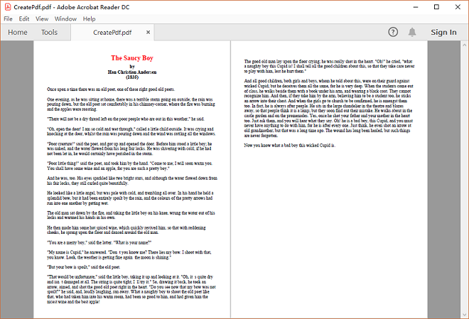 Creating a PDF Document in Java Application - codeexamples